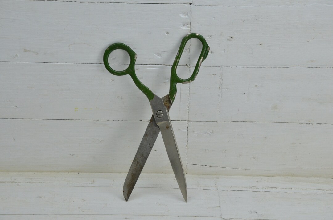 Old Large Scissors - Large Hand Scissors - Old Tailor's Scissors ...