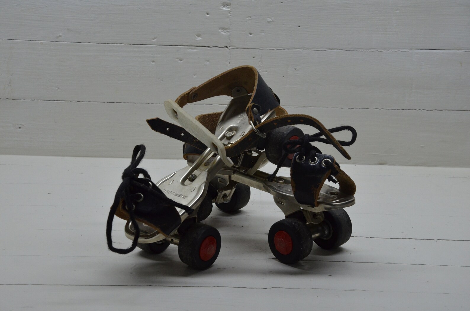 Old German Roller Skates "germina" - Metal Roller Skates - Vintage ...