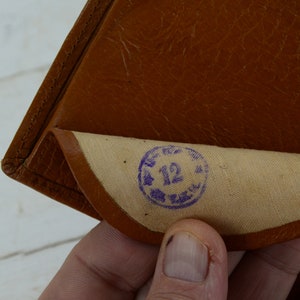 Old Men's Leather Wallet - Vintage Leather Wallet - Genuine Leather ...