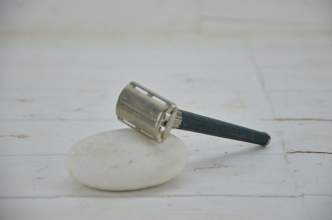 Vintage Razor Gillette - Old Hand Razor Gillette - Vintage Metal Shaver ...