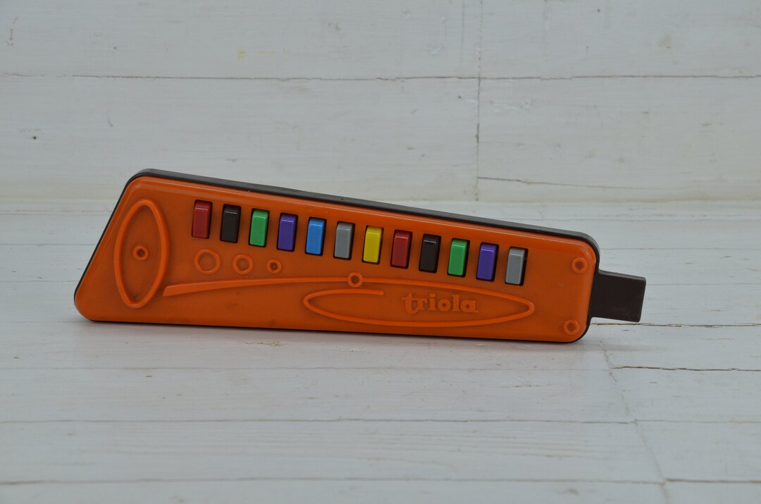Triola Musical Toy Triola Vintage Triola Child Musical Instrument ...