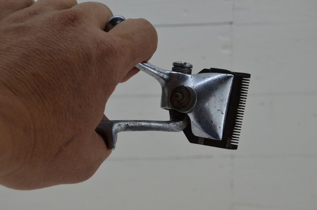 Vintage Bulgarian Hand Clipper - Vintage Hand Trimmer - Manual Hair ...