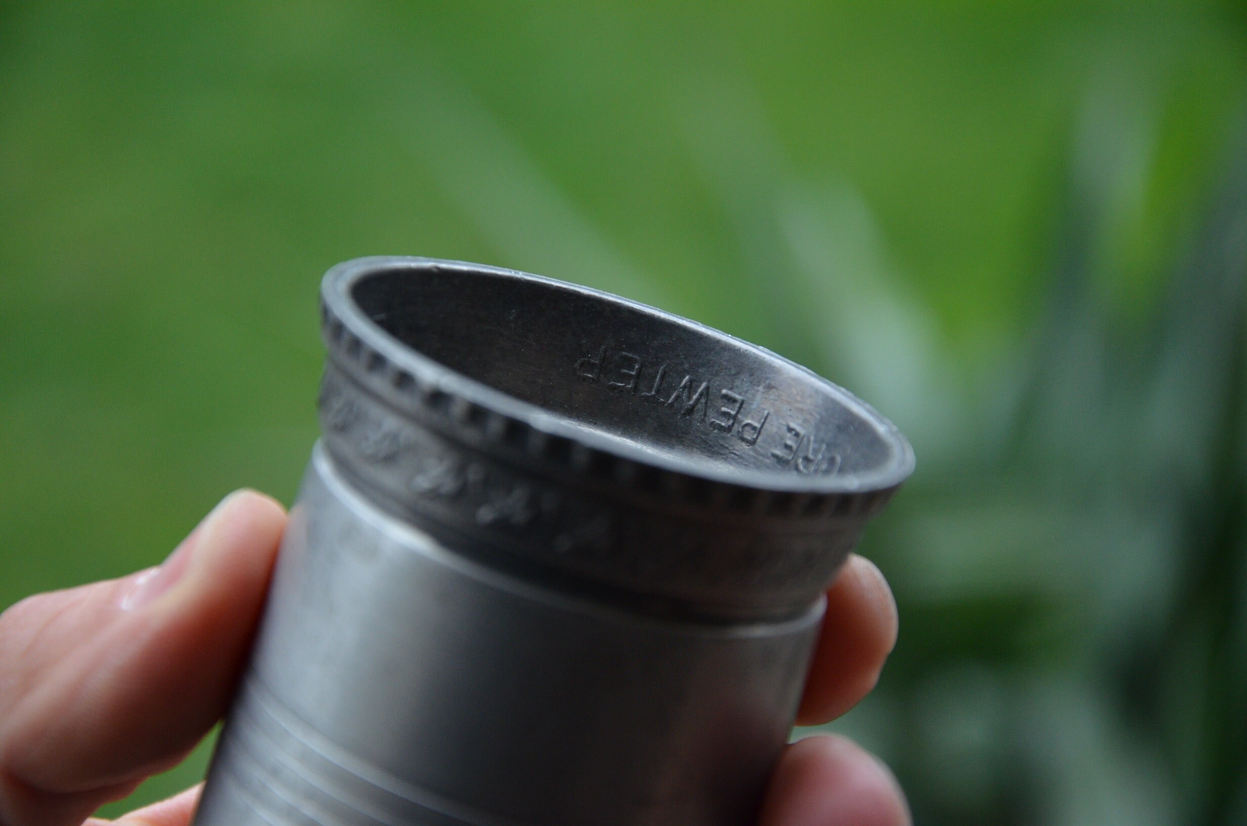 Vintage Set of 3 Tin Cups Old Set of 3 Cups Kitchen Set Collectibles ...