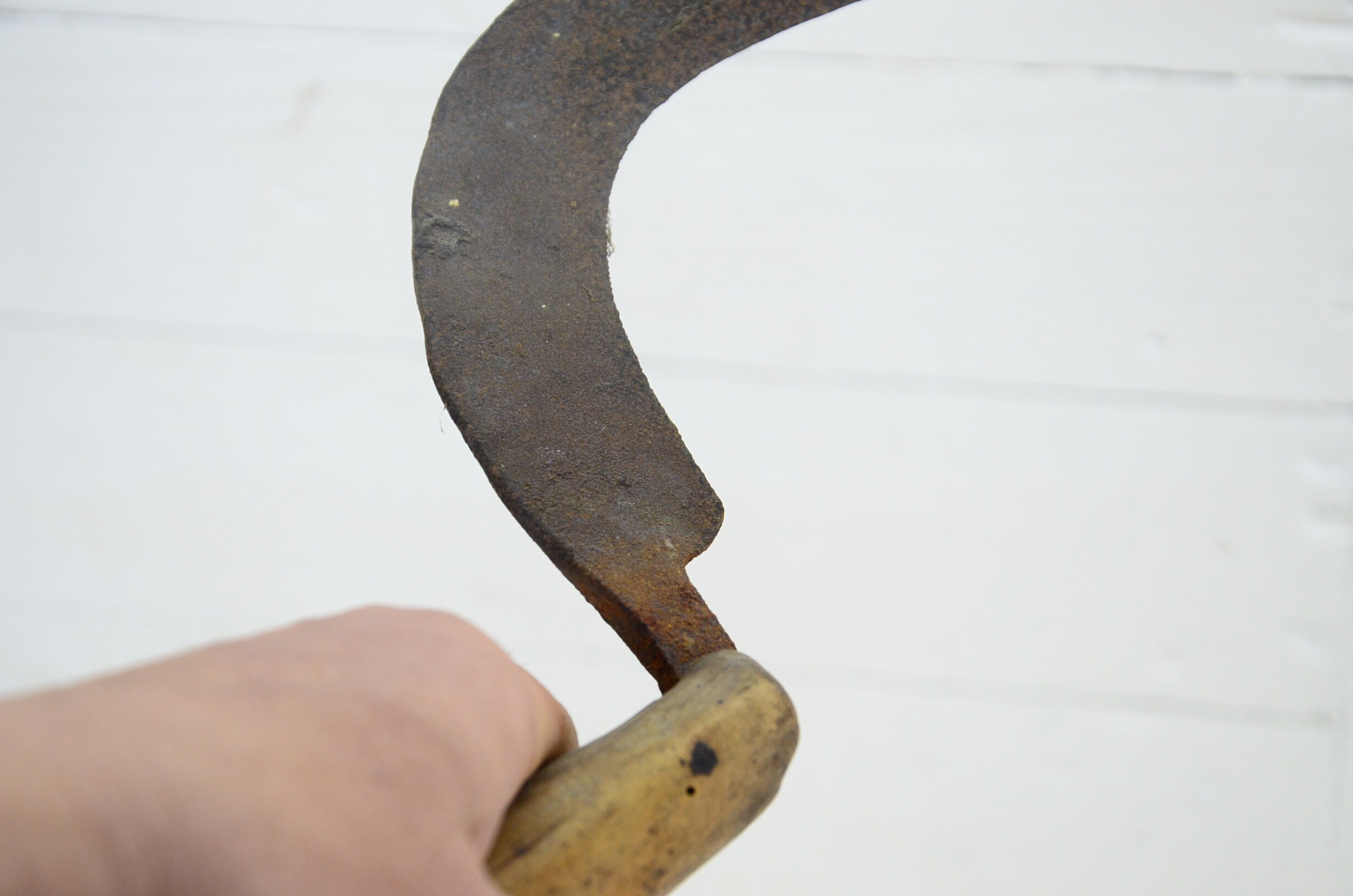 Old Hand Sickle Hand Primitive Farm Tools Antiqe Hand Sickle Vintage ...