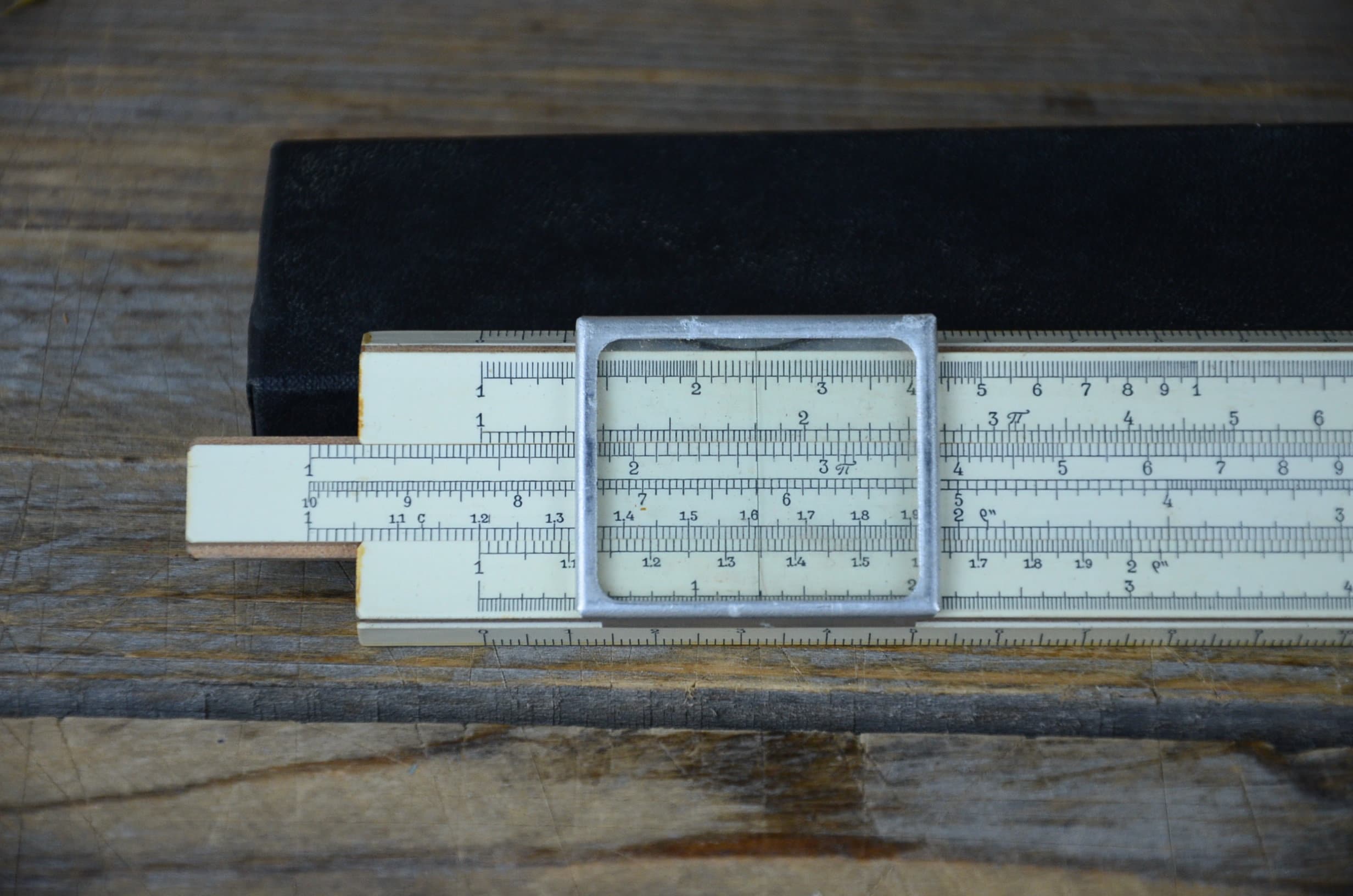 Vintage Wooden Measuring Line Ruler Mathematical - Etsy