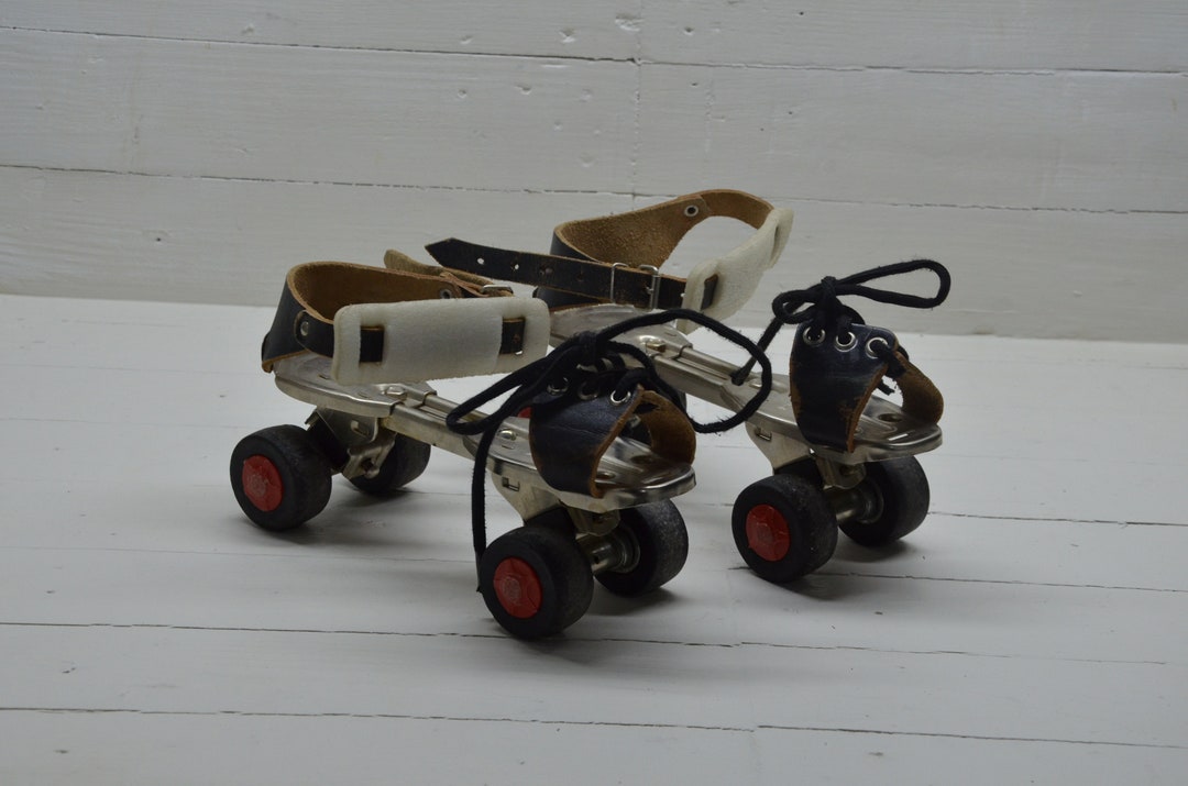 Old German Roller Skates "germina" - Metal Roller Skates - Vintage ...