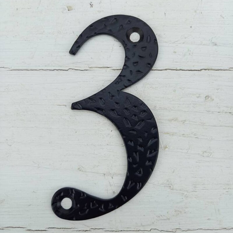 Wrought Iron House Numbers - Etsy