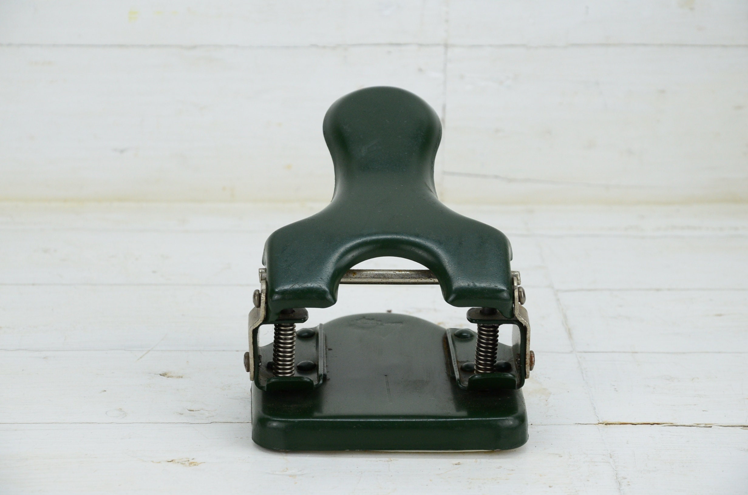 Vintage Hole Puncher - Paper Puncher Metal Punch Holder - Paper ...