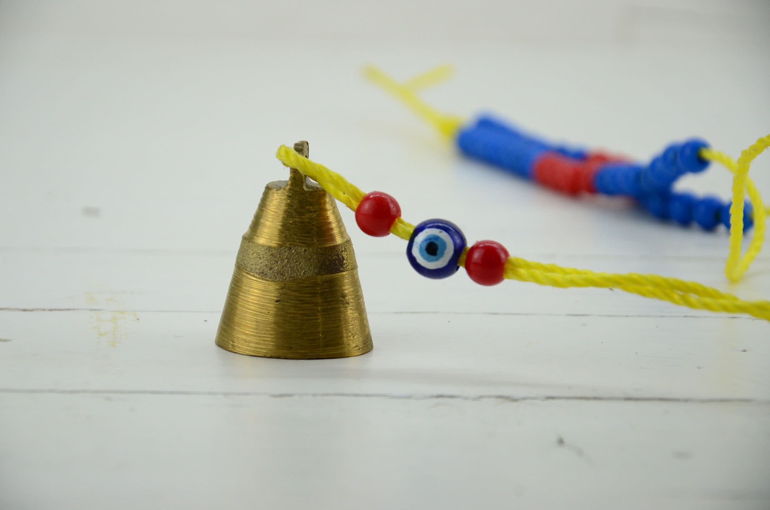 Antique Middle Bell Vintage Farm Bell Mini Brass Bell Primitive Bell ...