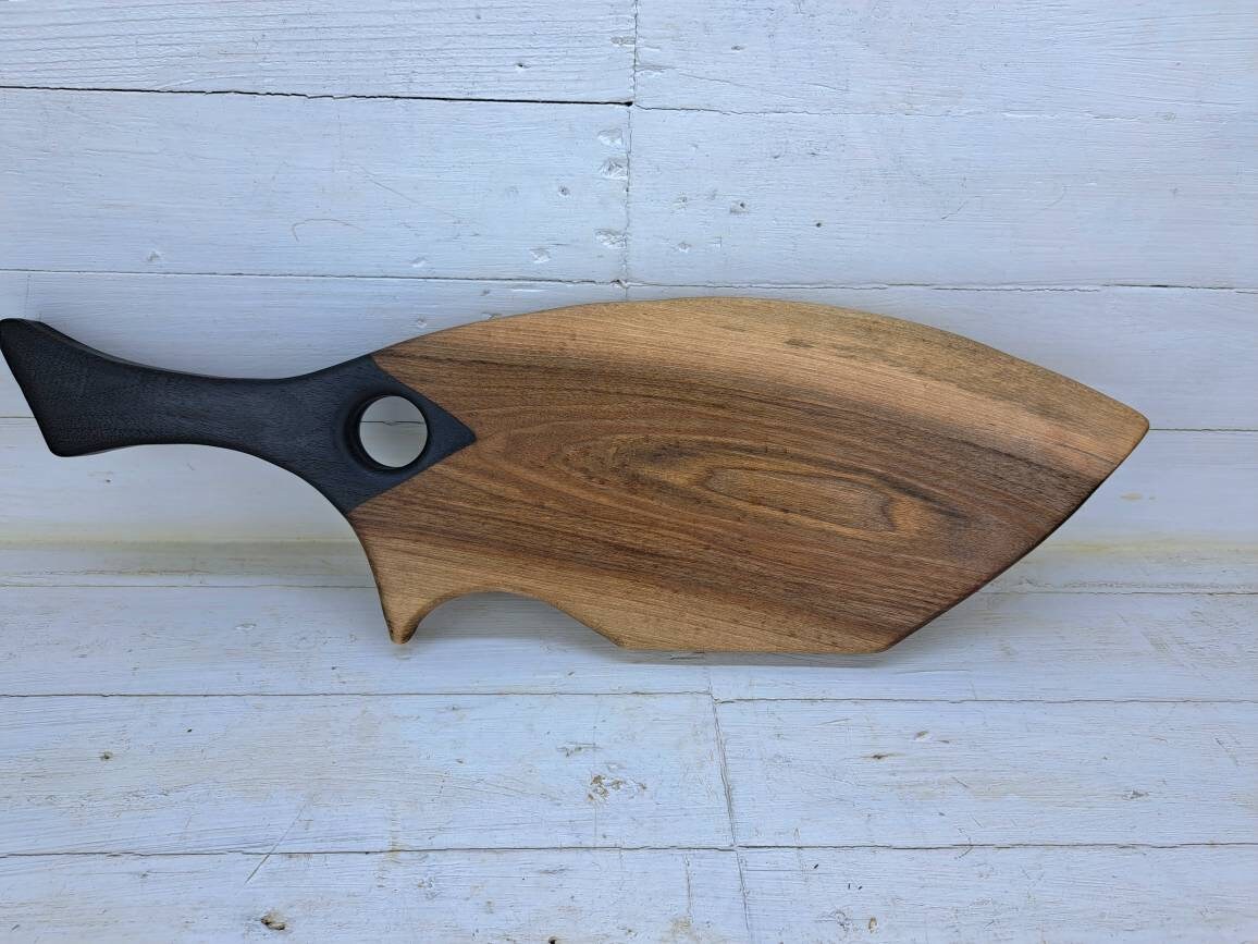 Handmade Walnut Cutting Board Kitchen Walnut Cutting Biard Serving ...