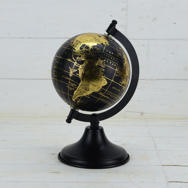 Black Globe - Etsy
