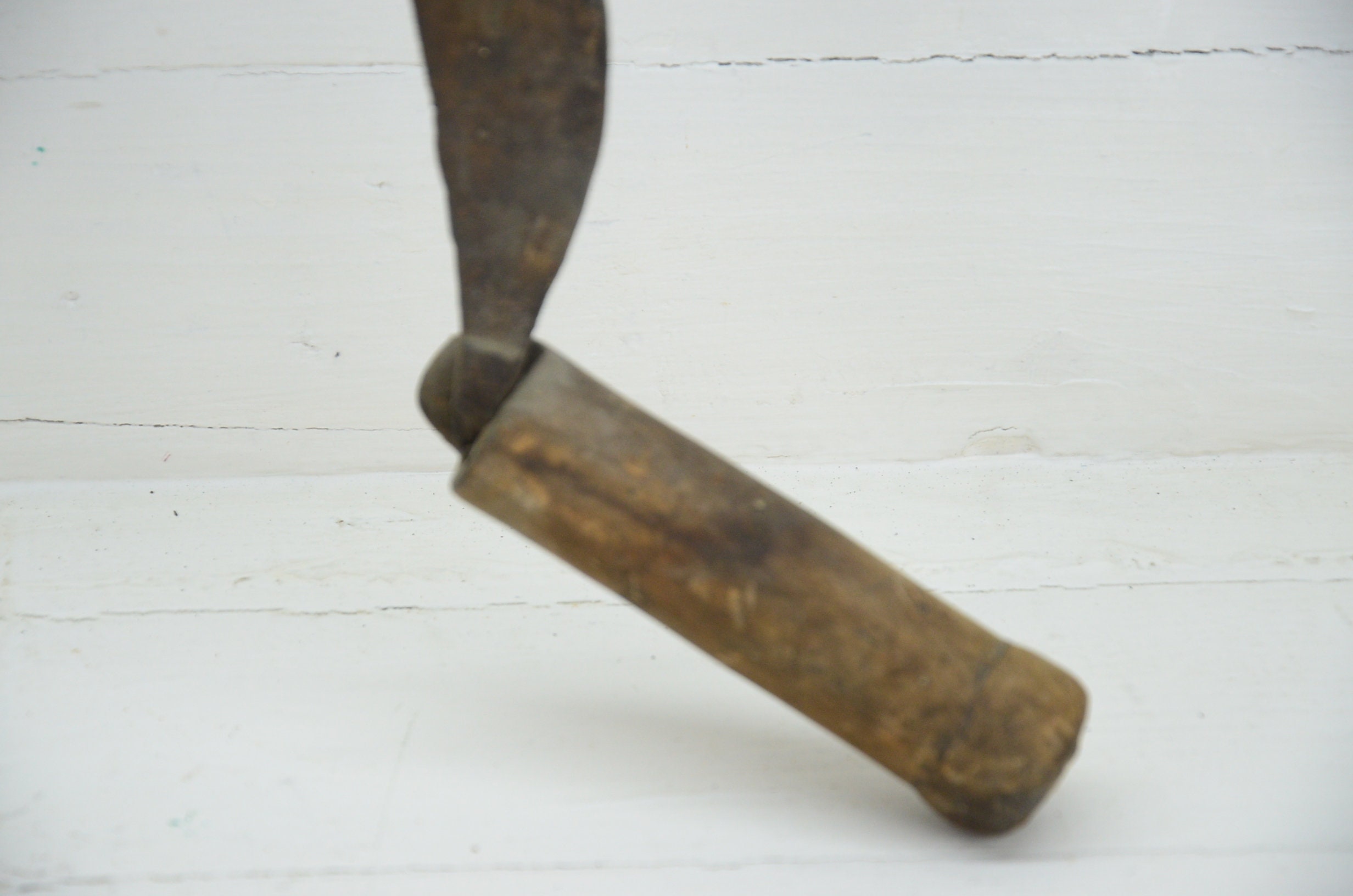 Old Hand Sickle - Hand Primitive Farm Tools - Antiqe Hand Sickle ...