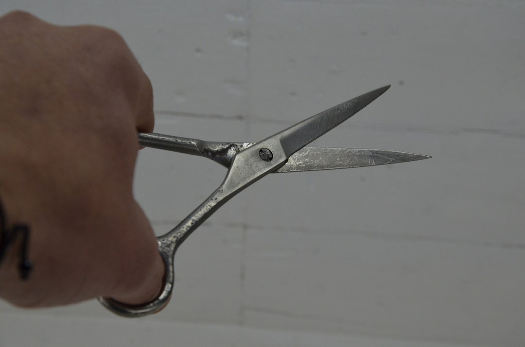 Old Medium Scissors - Medium Hand Scissors - Old Tailor's Scissors ...