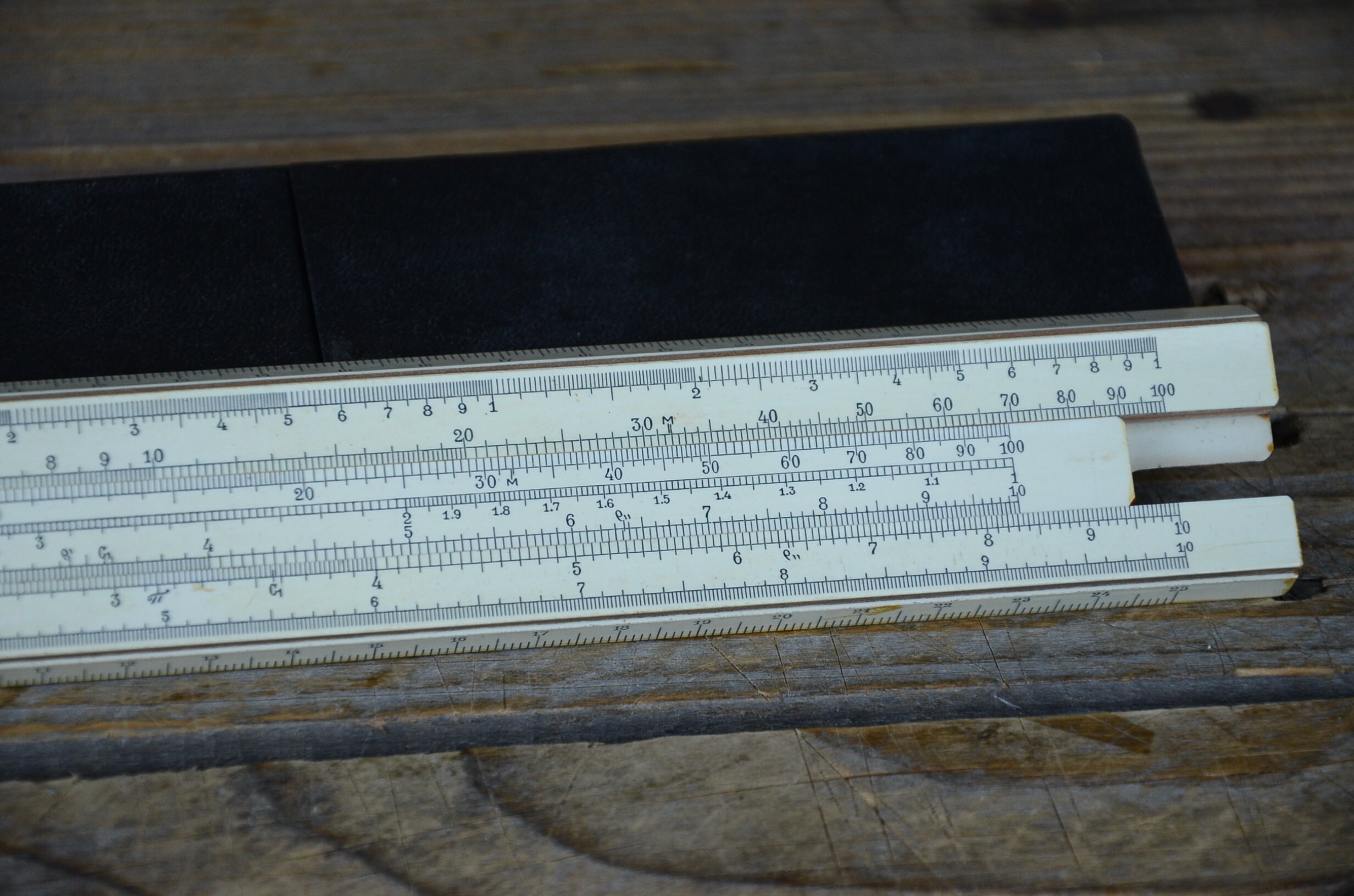 Vintage Wooden Measuring Line Ruler Mathematical - Etsy
