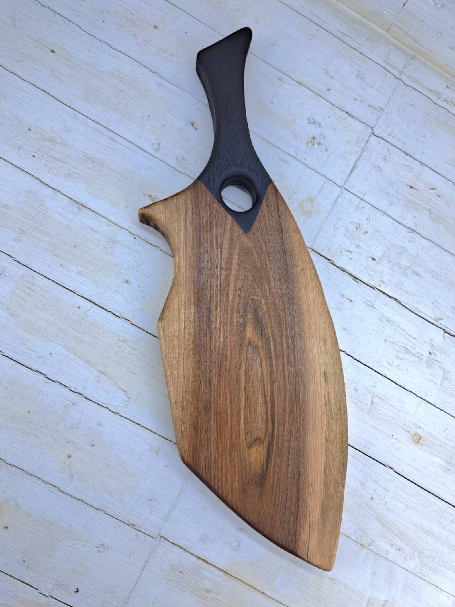Handmade Walnut Cutting Board - Kitchen Walnut Cutting Biard - Serving ...