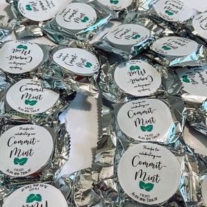 Customized York Peppermint Patties | Engagement Party or Wedding Favors ...