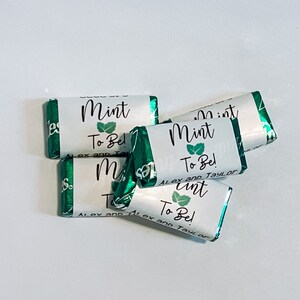 Custom 'mint to Be' Andes Mints Labels: Wedding/engagement Favors - Etsy