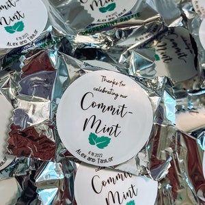 Customized York Peppermint Patties | Engagement Party or Wedding Favors ...