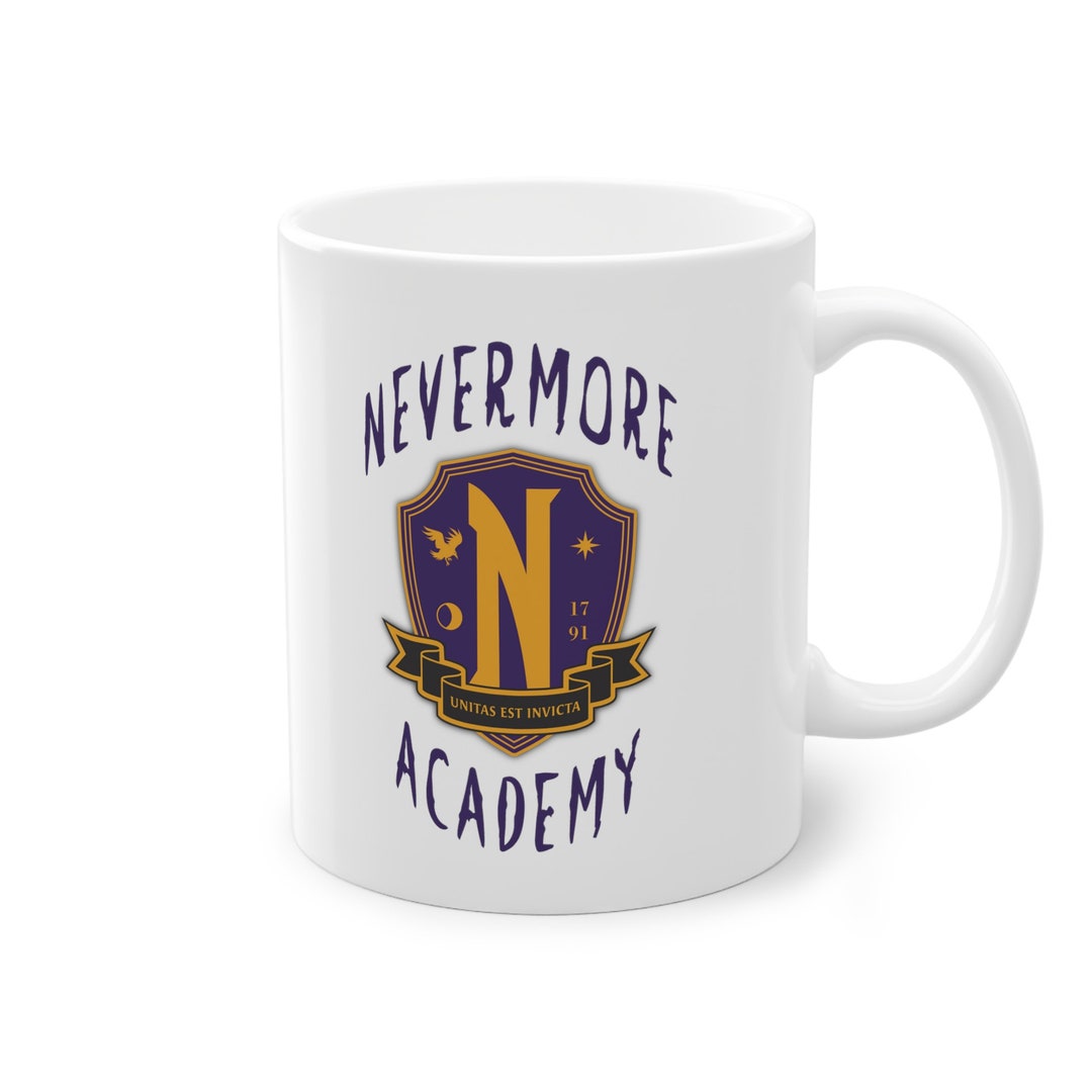 Wednesday Addams Mugs Nevermore Academy Merch the Addams - Etsy