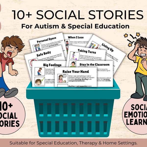 Social Story Throwing Things is Not Okay Digital Social Story Printable ...