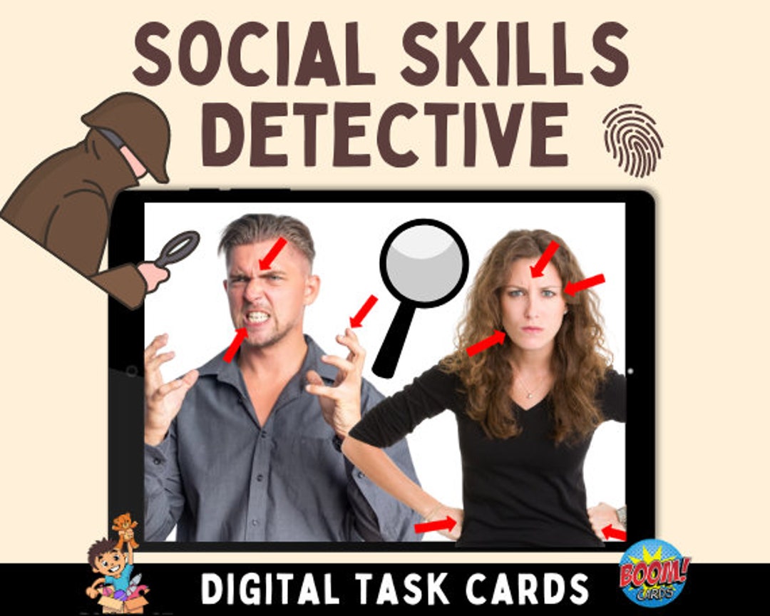 Social Skills Detective: Learn Body Language, Facial Expressions ...