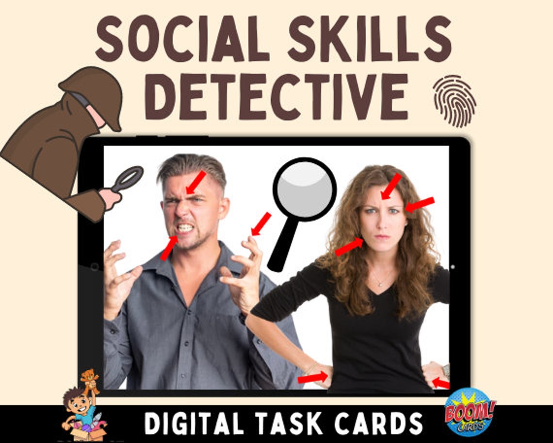 Social Skills Detective: Learn Body Language, Facial Expressions ...