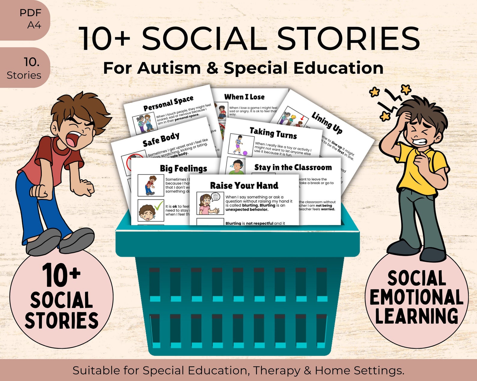 Autism Social Stories, Special Education, Early Intervention (PDF) - Etsy
