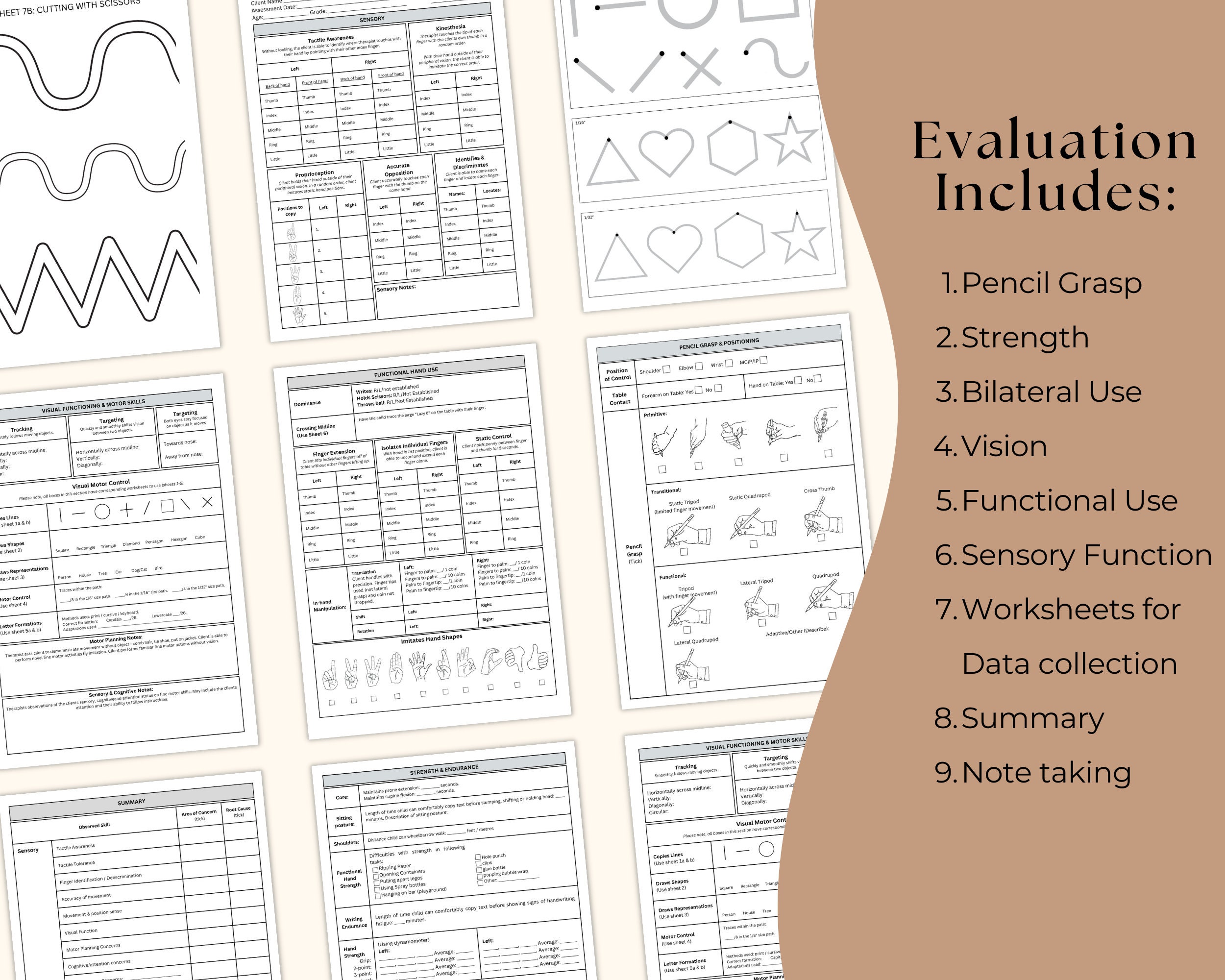 Fine Motor Evaluation: Sensory & Motor Function - Occupational Therapy ...