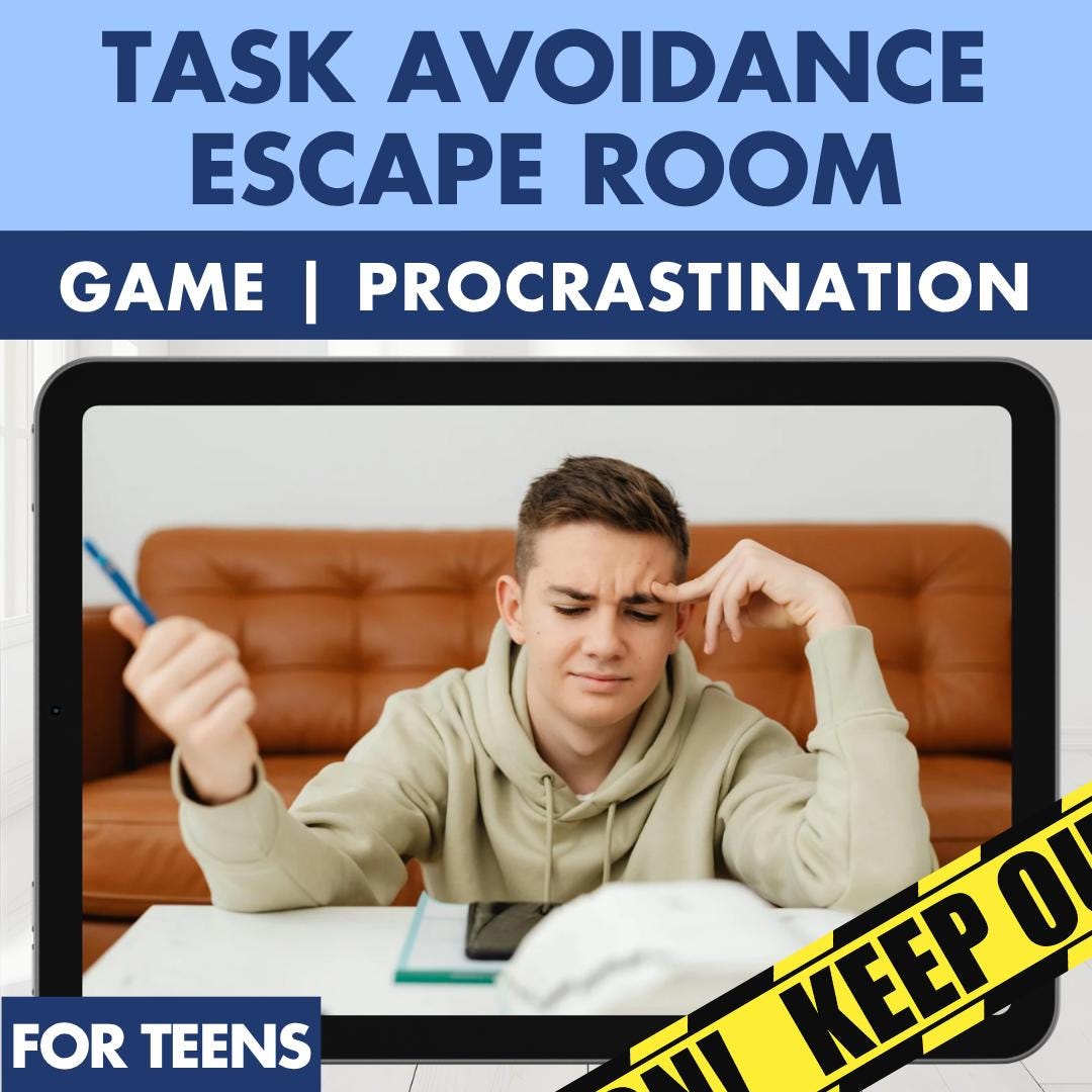 Task Avoidance, Refusal, Procrastination, Executive Functioning: SEL ...