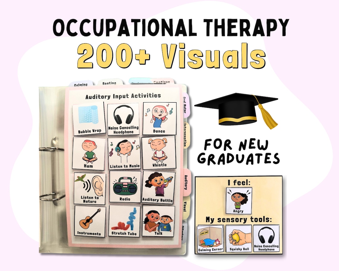 Occupational Therapy Visuals for New Graduate Pediatric OT: Sensory ...
