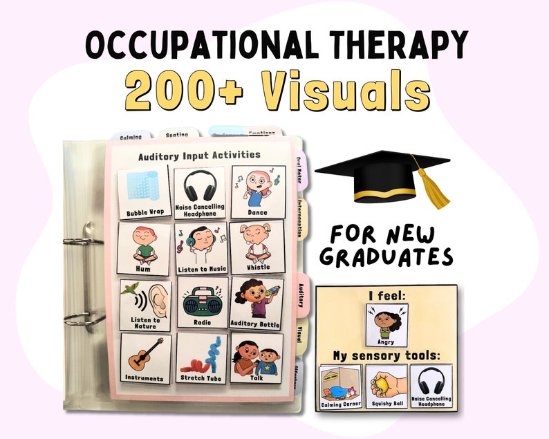 Occupational Therapy Visuals for New Graduate Pediatric OT: Sensory ...