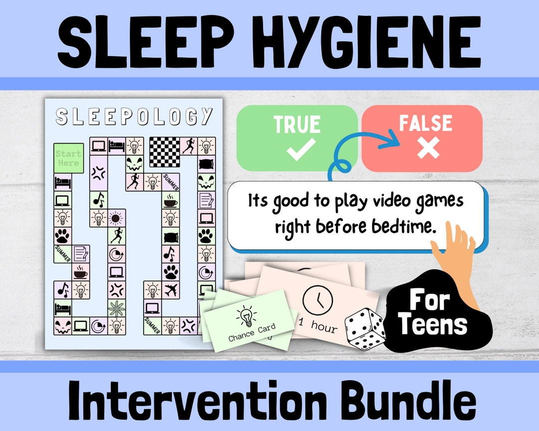 Sleep Intervention Assessment Activity Bundle | Autism, ADHD, Sped ...
