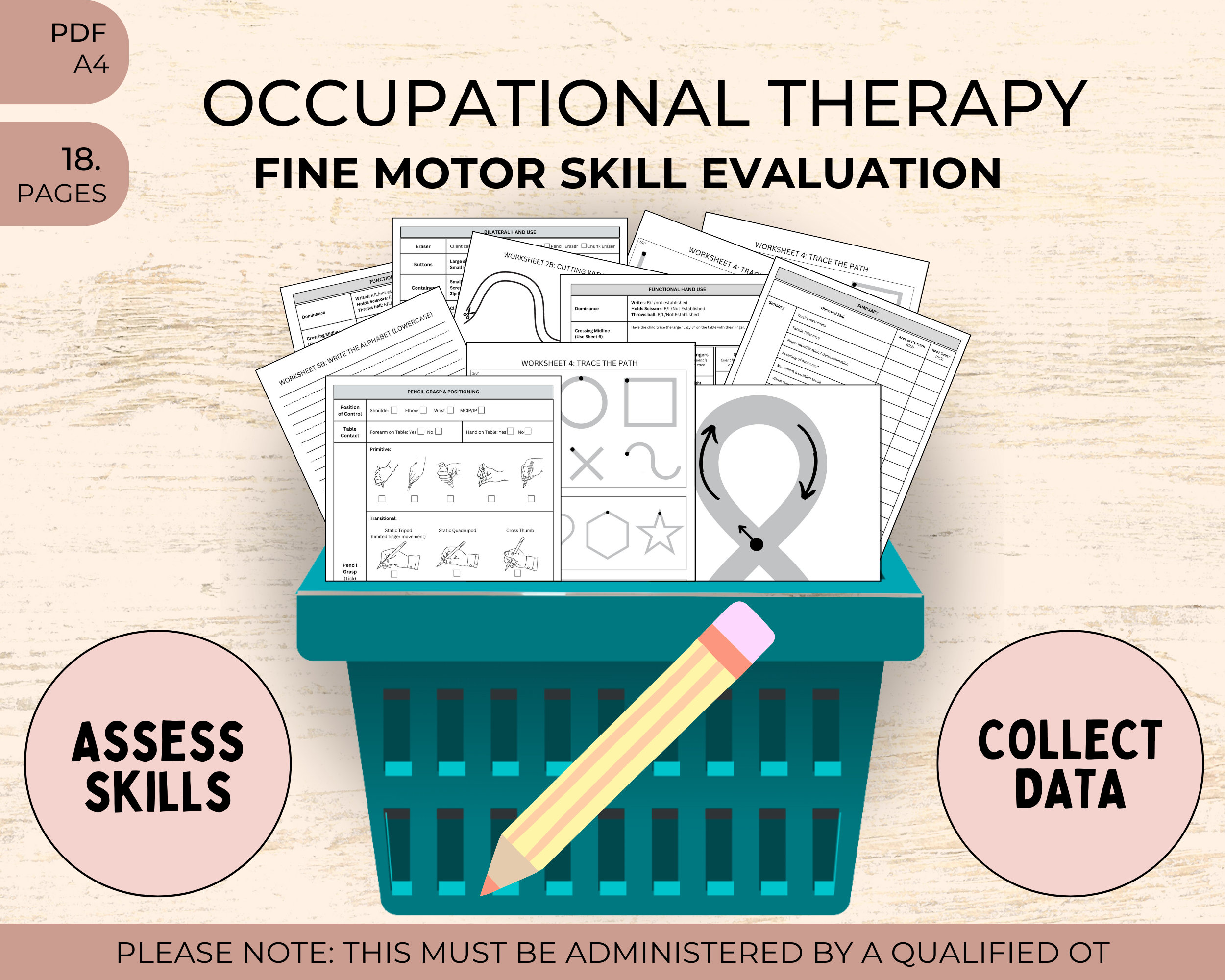 Fine Motor Evaluation: Sensory & Motor Function - Occupational Therapy ...