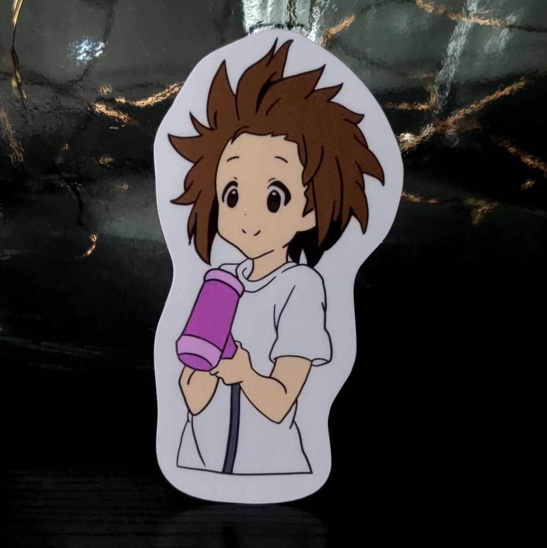 Yui Hirasawa, K-on! 1.6"x3.1" | Waterproof Vinyl Sticker, Anime Sticker ...