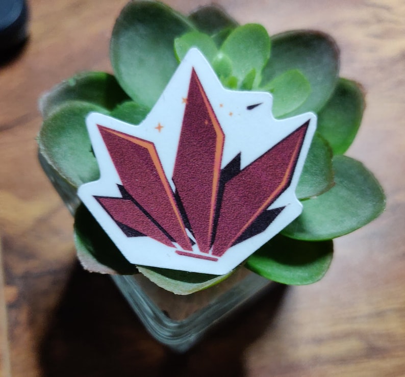 Crimson 1 Emblem Sticker, Project Wingman 1.6"x1.76" | Waterproof Vinyl ...