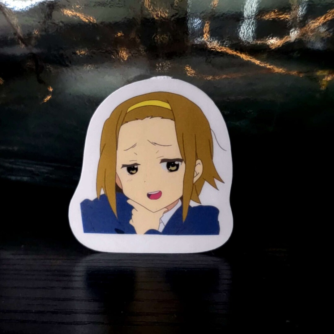 Ritsu Tainaka, K-on! 1.6"x1.7" | Waterproof Vinyl Sticker, Anime ...