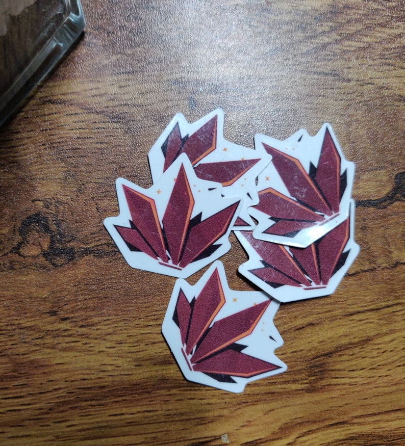 Crimson 1 Emblem Sticker, Project Wingman 1.6"x1.76" | Waterproof Vinyl ...