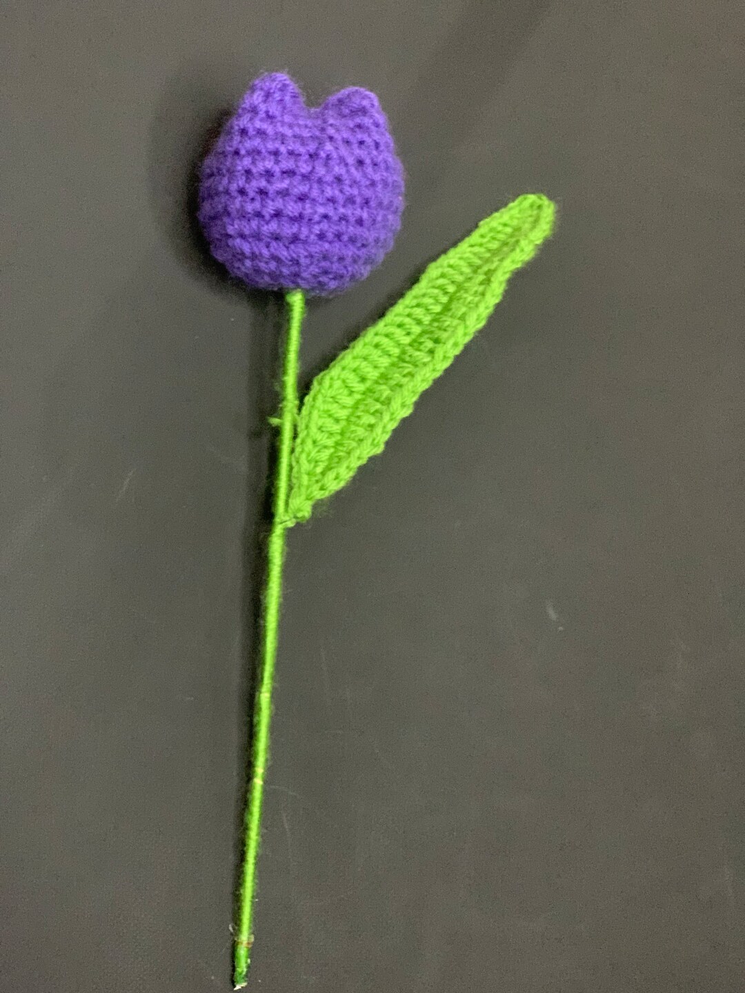 Crochet Stuffed Tulip - Etsy