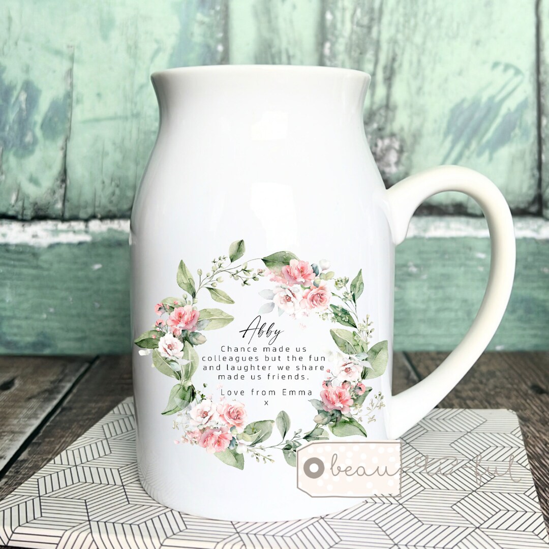 Personalised Friend Gift Chance Made Us Colleagues Quote Workmate Gift ...