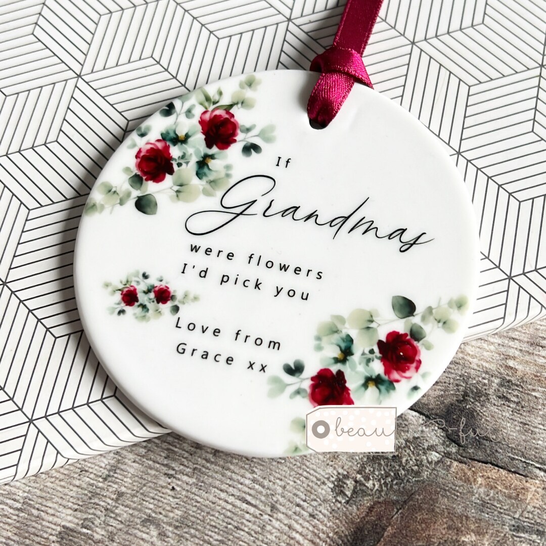 Personalised Mother’s Day Gift If Mums Were Flowers I’d Pick You Gift ...