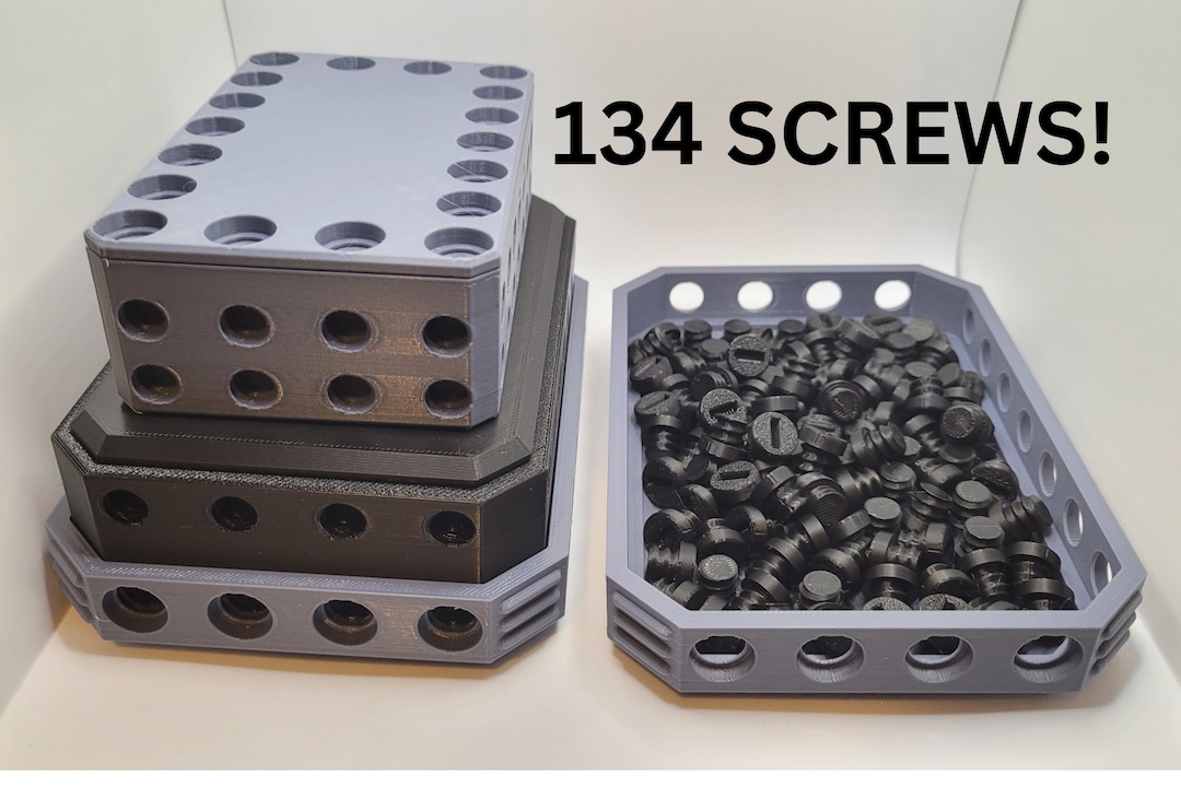 3D Printed Frustration Box | Annoying Box | 134 Screws Box | Gift Card ...