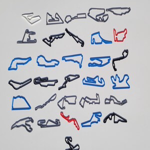 F1 Track Keychain | Formula 1 Keyring | F1 Layout Keychain | Race ...