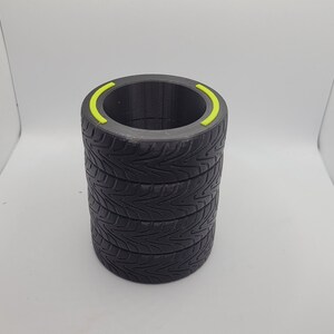 Formula One Stacked Tires Pen Holder | F1 Tyre Stack | Formula One Desk ...