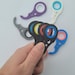 Keychain Spinner | Fidget Spinner Key Ring | Karambit Spinning Keychain ...