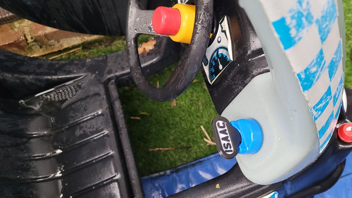 Cozy Coupe Personalised 3D Printed Key | Personalised / Custom Little ...