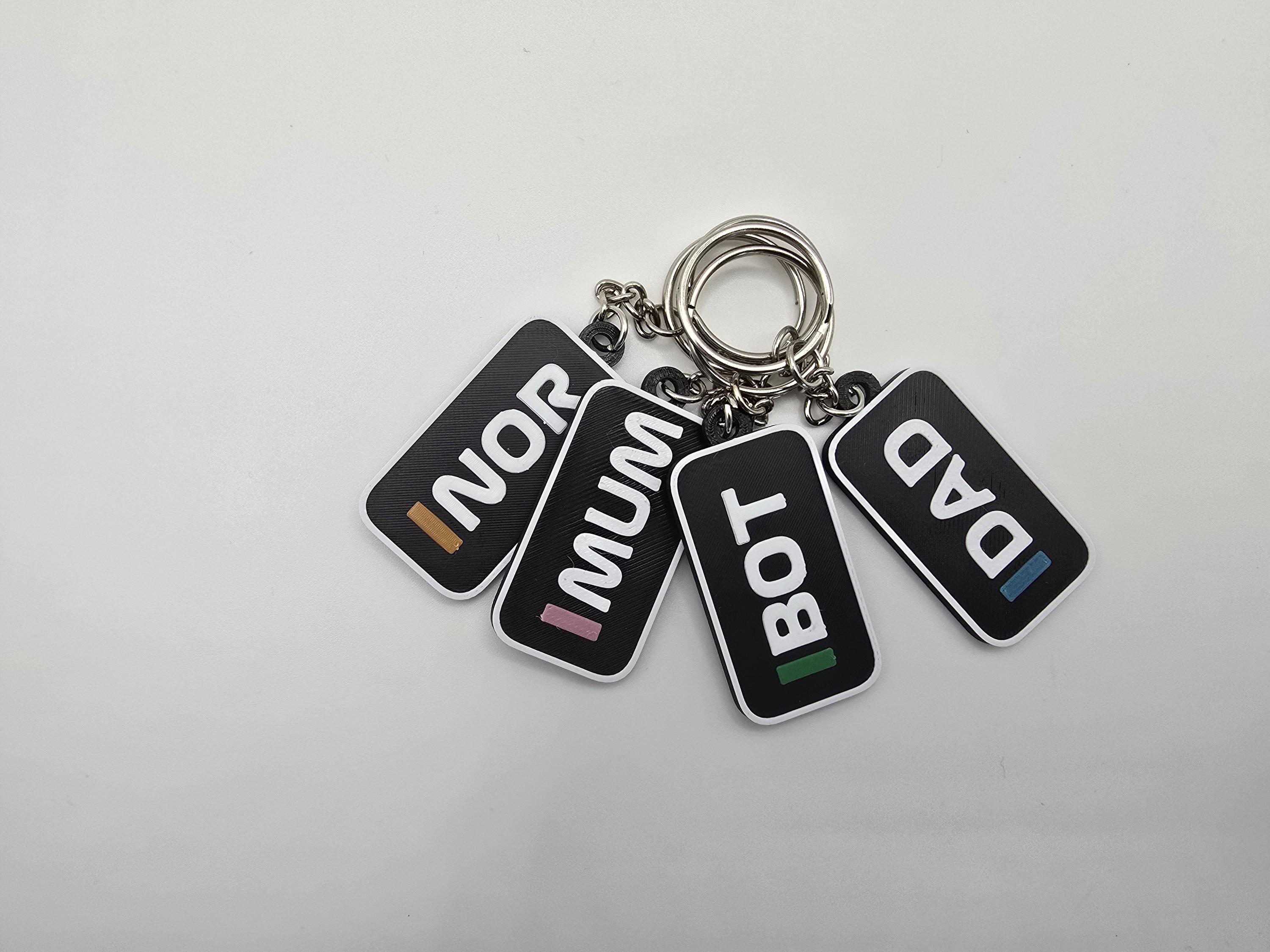 F1 Driver Charm | Formula 1 Driver Tag | F1 Team Keychain ...