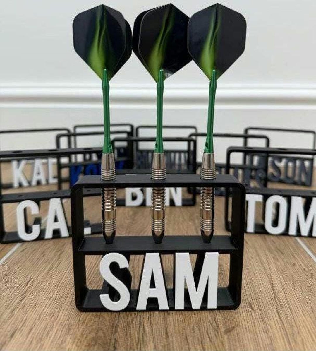 Personalisable Dart Holder | Dart Holder Name | Customizable Dart Gift ...