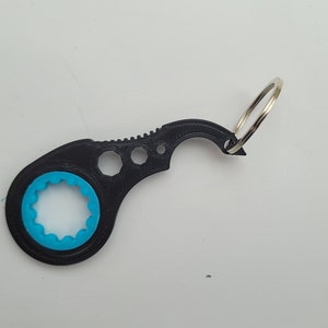 Keychain Spinner | Fidget Spinner Key Ring | Karambit Spinning Keychain ...