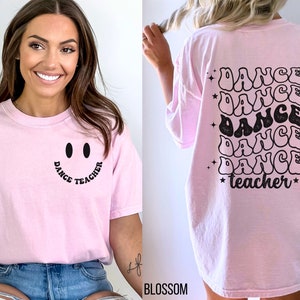 Dance Instructor Shirt,dance Teacher Gift,dance Class Shirt,funny Dance ...