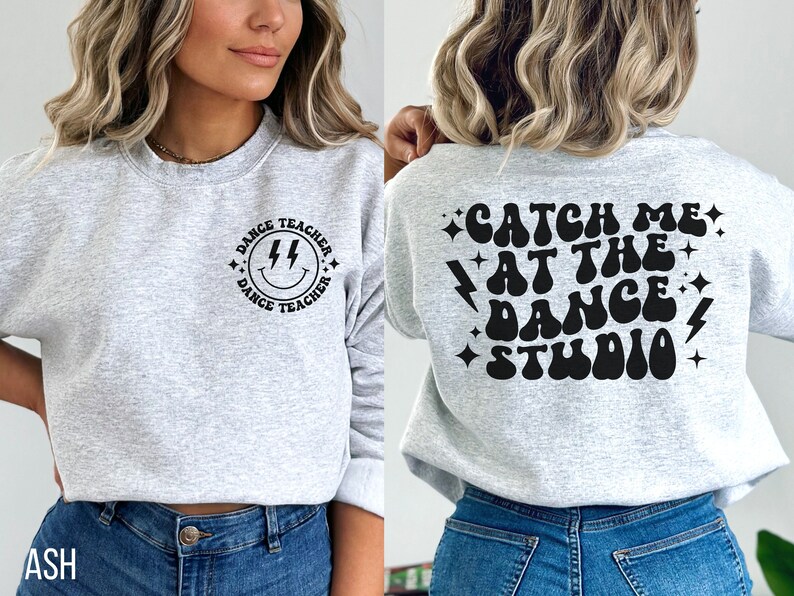 Dance Instructor Sweatshirt,dance Coach Sweatshirt,dance Teacher Gift ...
